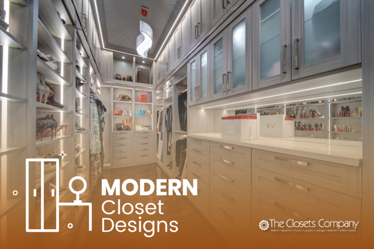 Modern Closet Designs - The Closets Company